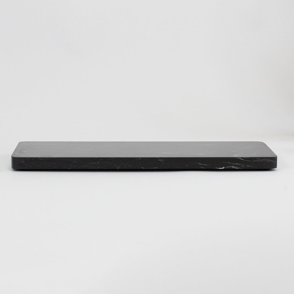 Black Marble Rectangle Tray | Little Crafts London