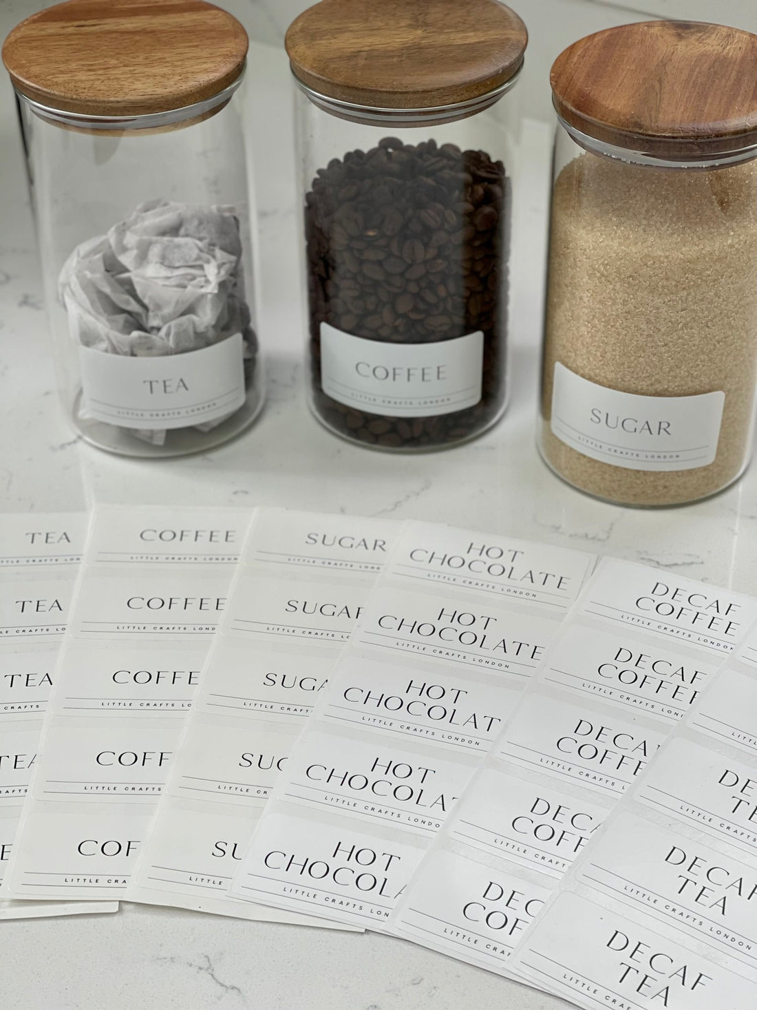 Slim Drink Canister Labels